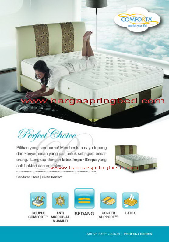 Spring Bed Comforta - Comforta Springbed - harga teengaer 2 in 1 sorong ...